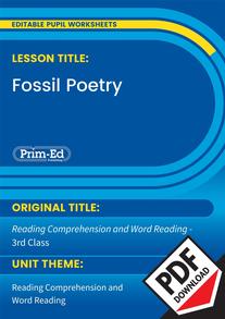 Fossil Poetry | English | 3rd Class