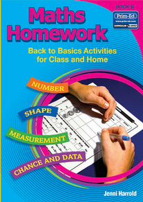 Maths Homework: Book B | 1st Class Maths | Prim-Ed