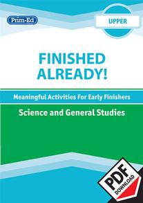 Finished Already - Science and General Studies: Upper eBook