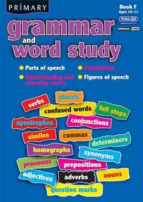 Primary Grammar and Word Study: Book F | English | 5th Class