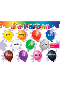 German Vocabulary Posters | Prim-Ed Publishing
